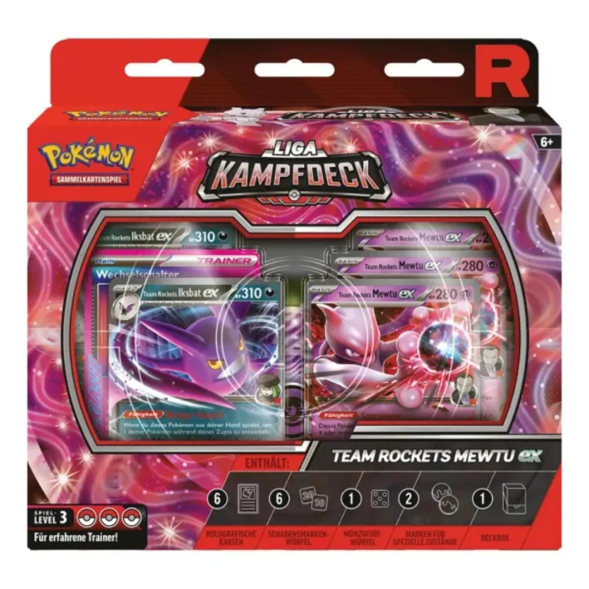 Pokémon TCG Liga Kampfdeck Team Rockets Mewtu-ex kaufen | Prime Protector