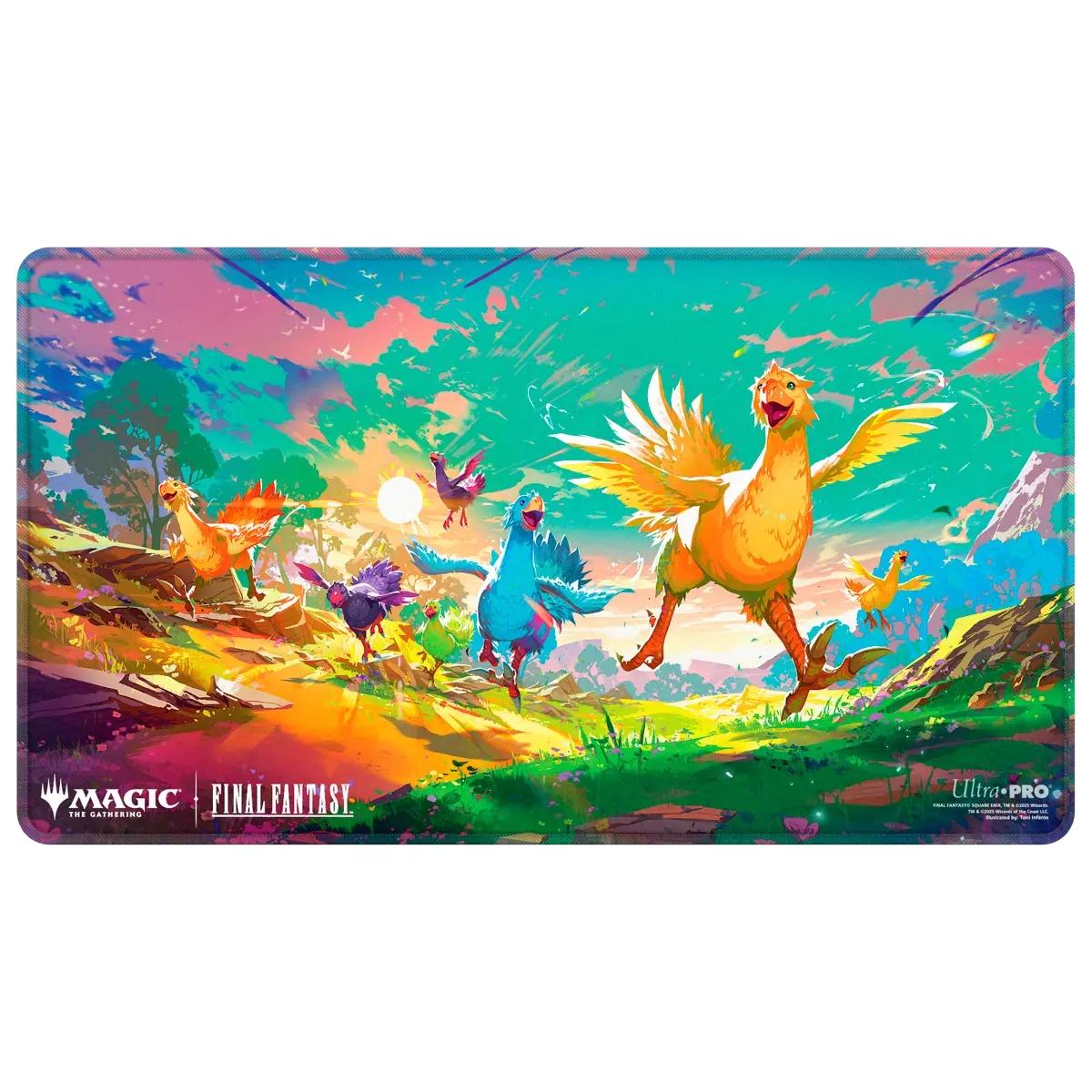 Buy Ultra Pro Final Fantasy Chocobo Parade Holofoil Playmat | Prime ...